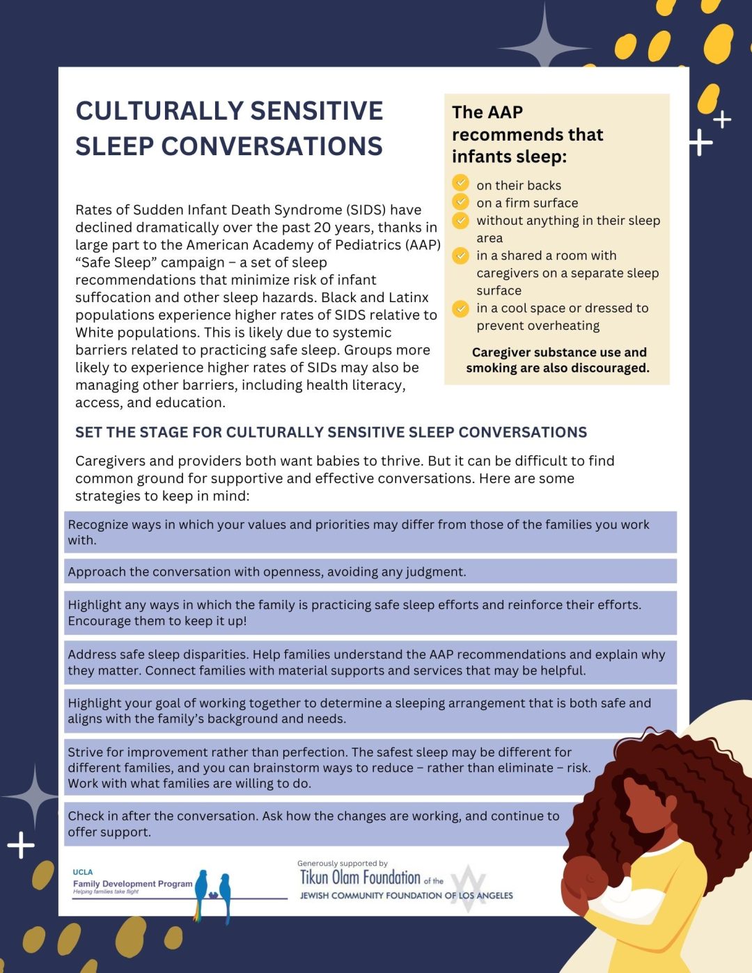Culturally Sensitive Sleep Conversations – UCLA Division of Population ...